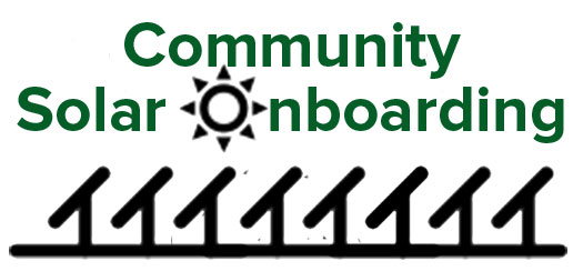 Community Solar Onboarding